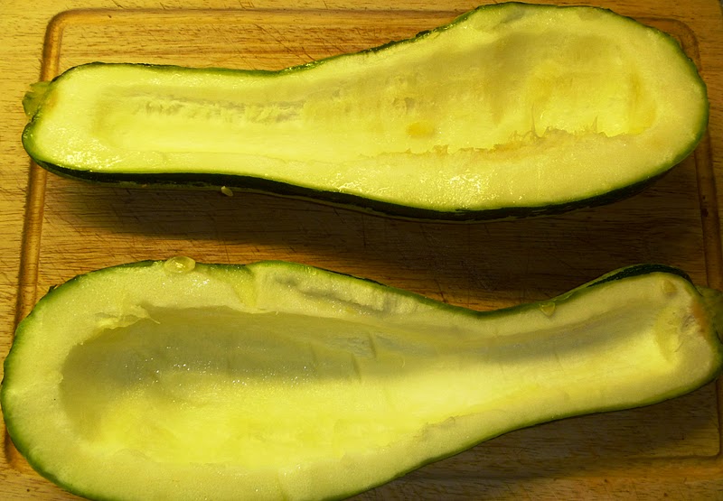 The Vegetarian Experience: Baked Stuffed Marrow