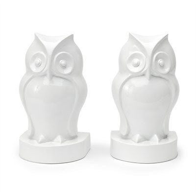 Kayla LeBaron Interiors: White Ceramic Owls: Who knew!?