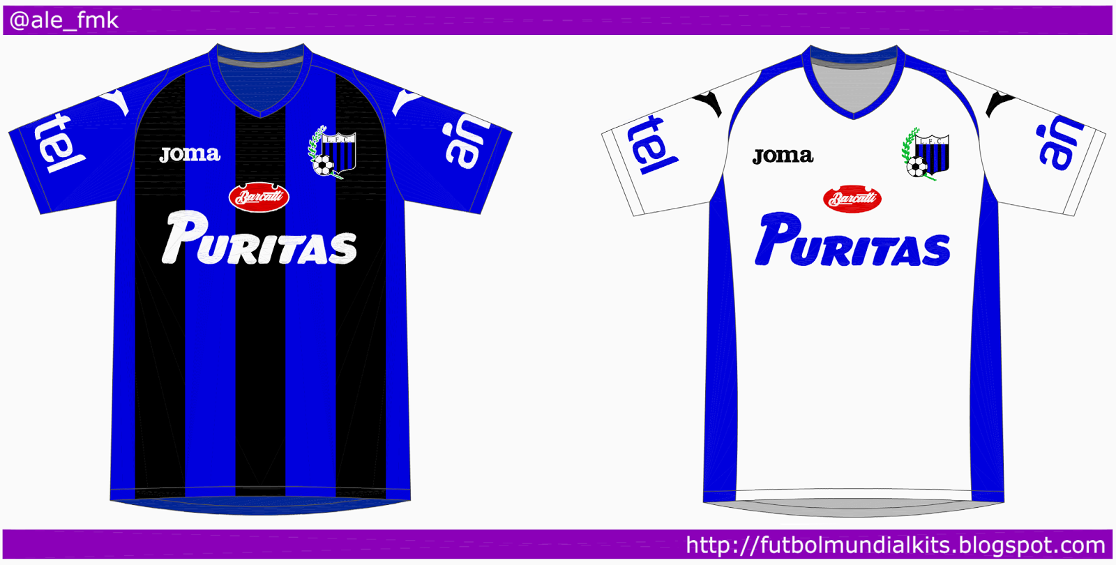 Fútbol Mundial Kits - Uruguay: Liverpool F. C. - 2013/2014 (home y away)