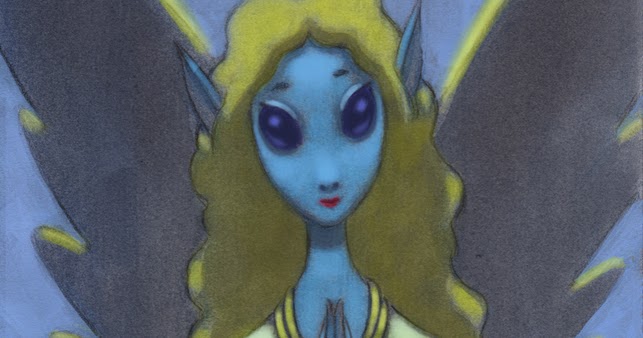 Charles Zembillas: Alien Angel - Traditional and Digital