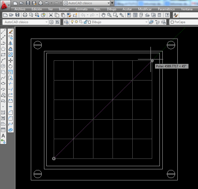 Crear una matriz de elementos en AUTOCAD - AYTUTO Blog