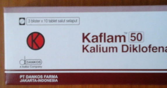 Harga, Efek Samping, Fungsi Obat Kaflam (Kalium Diklofenak) Pengurang ...