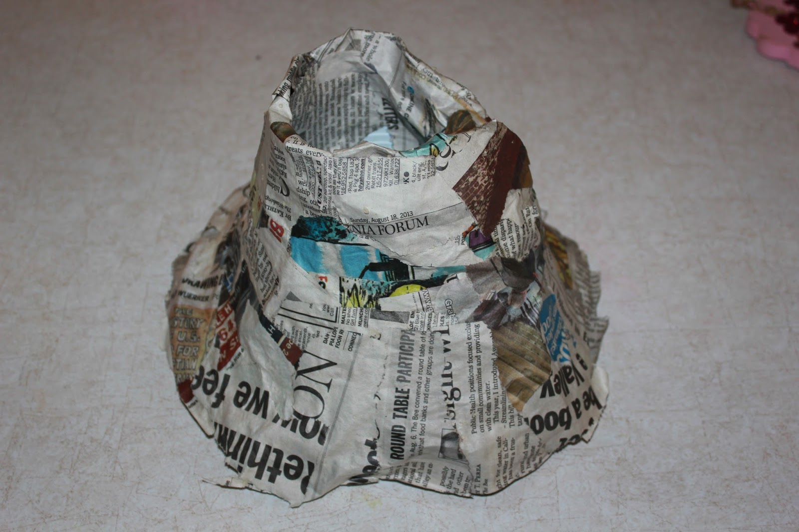 The Manly Dad: Adventures of a Stay at Home Dad: Homemade Volcano