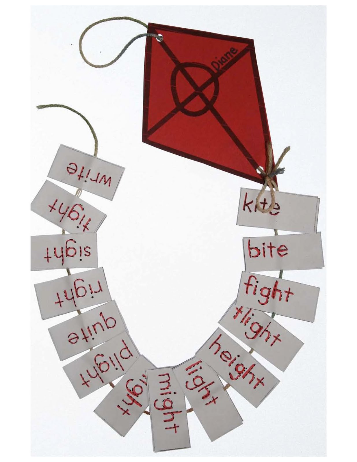 Classroom Freebies Too: PK-2: My Kite booklet