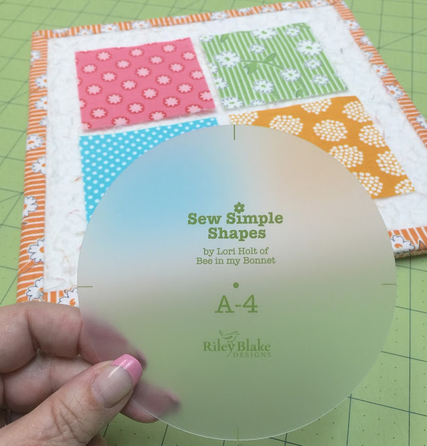 Bee In My Bonnet: Sew Simple Shapes - Easy Patchwork Circles!