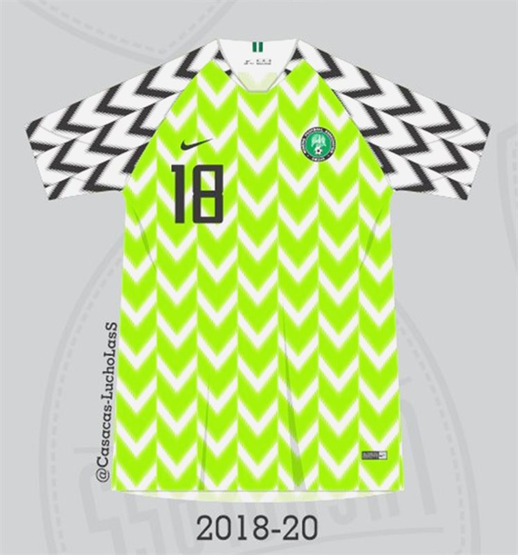 Full Nigeria Kit History 1949-2020 - Footy Headlines