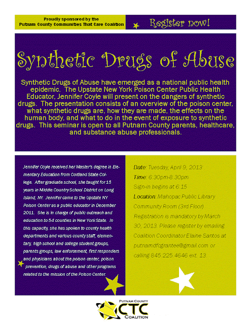 Putnam County Communities That Care Coalition: Upcoming Seminar ...