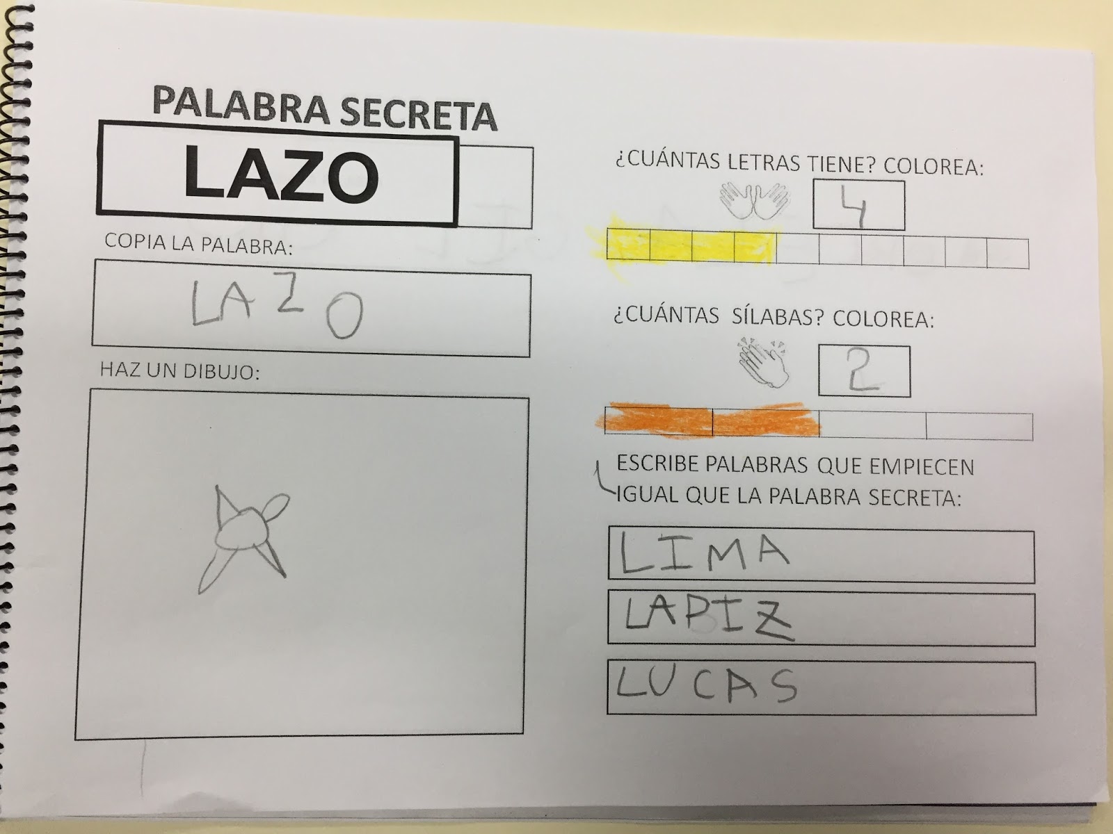 MIS PALABRAS SECRETAS