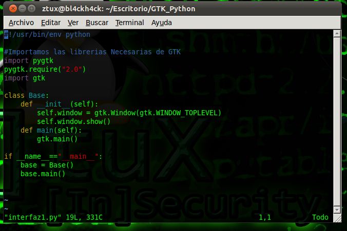 [Z]tuX's Blog: GTK y Python [Interfaz gráfica con Python y GTK]
