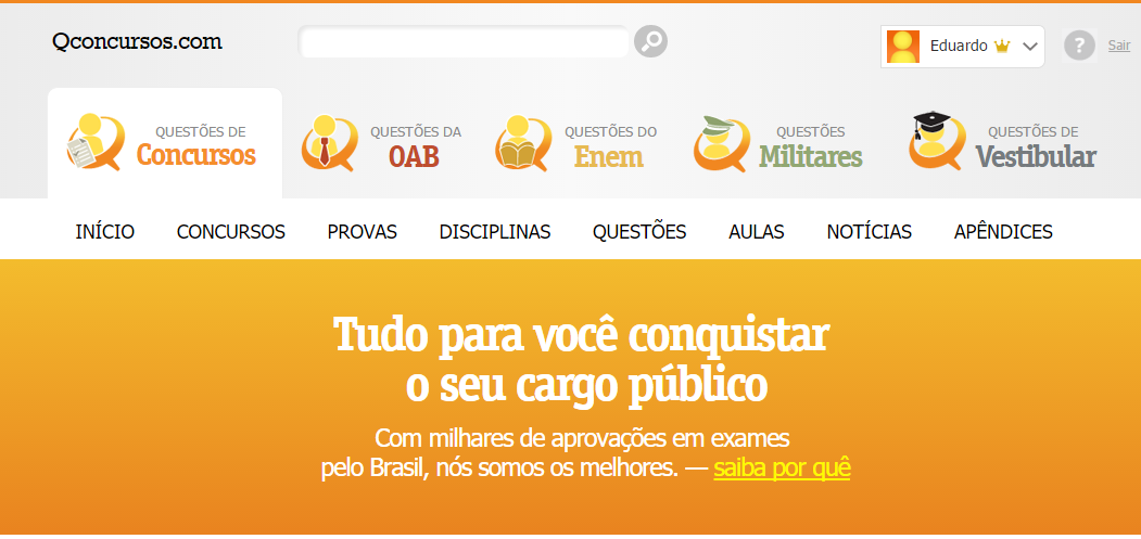 Qconcursos: A rede social para concurseiros - Blog Sequelanet