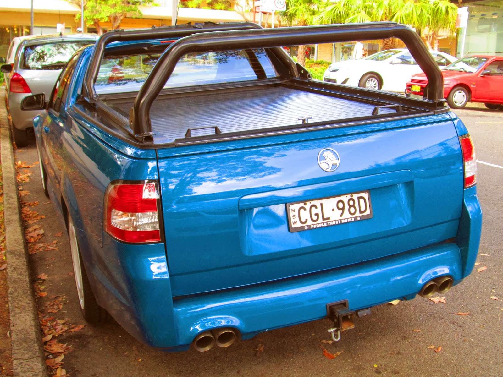 Aussie Old Parked Cars: 2012 HDT VE VK Blue Meanie Ute