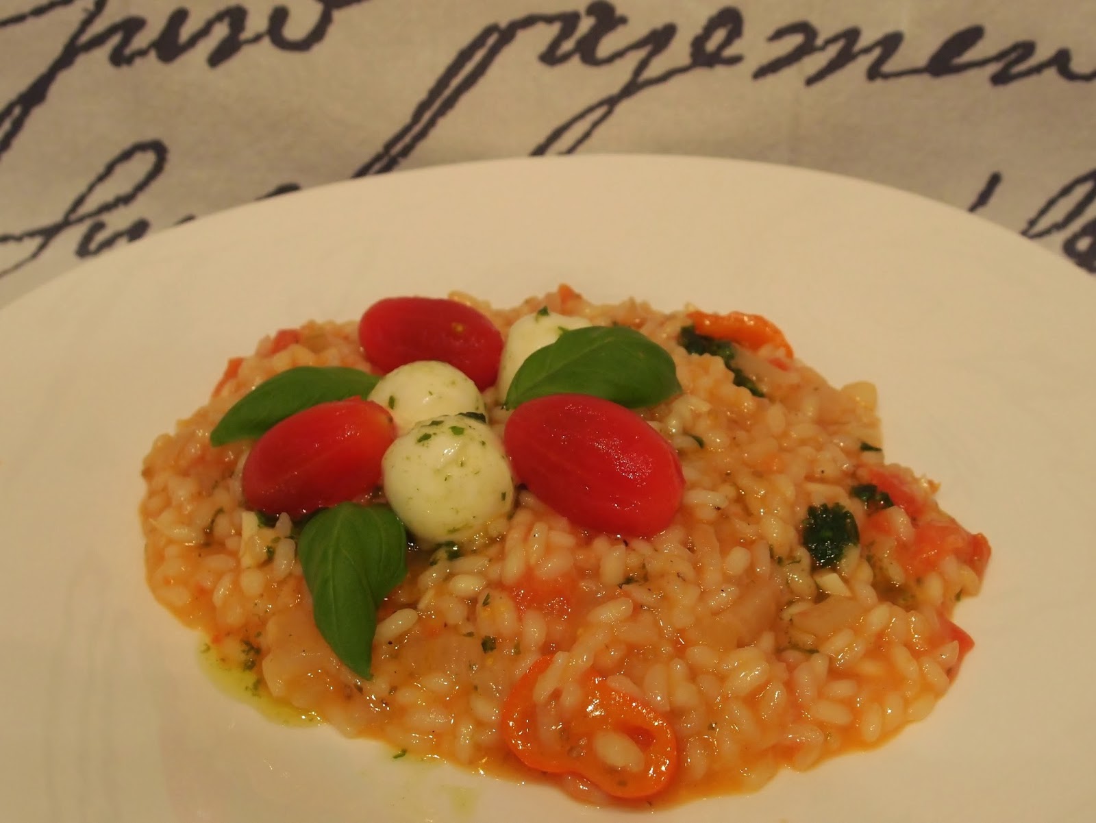 The VegHog: Tomato and basil risotto