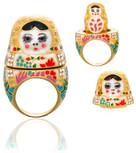 The Pretty Purveyor: Russian Doll Ring