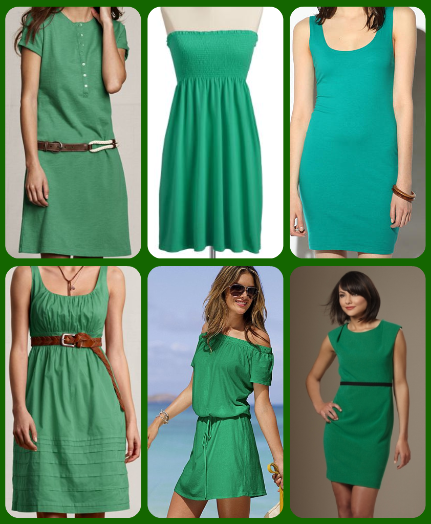 It's Not Easy Being a Green Dress | The Lovely Sisters