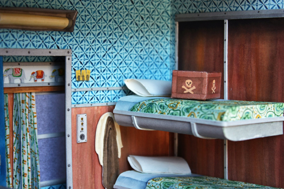 Moon to Moon: Wes Anderson Miniture sets by Mar Cerda