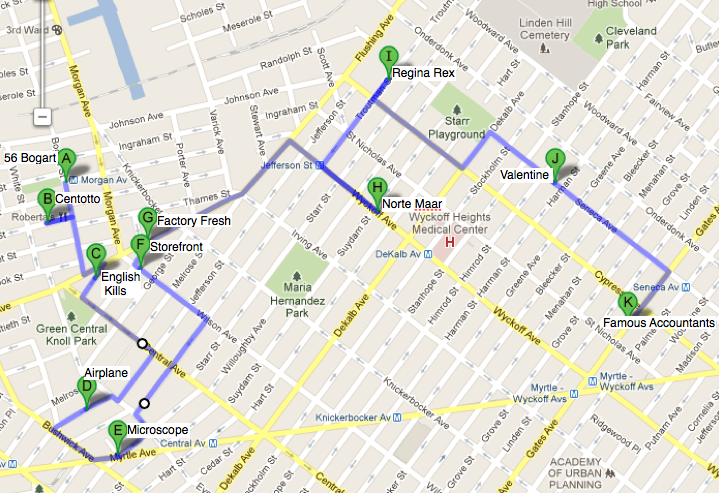 Left Bank Art Blog: Bushwick Gallery Guide