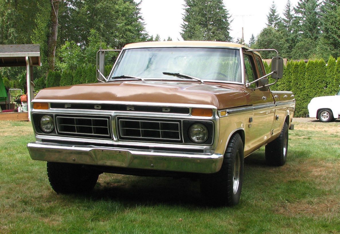 All American Classic Cars: 1975 Ford F-350 Ranger Super Cab Super ...