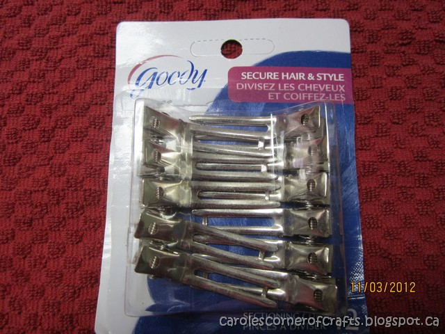 Carole's Corner of Crafts: Craft - How to Cover Spring Hair Clips