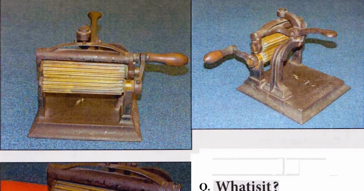 Craftin' Bliss: Tools from the Past