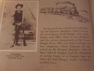 MY OLD FASHIONED TEXAS LIVING WAYS: The Texas Rangers An American Legend