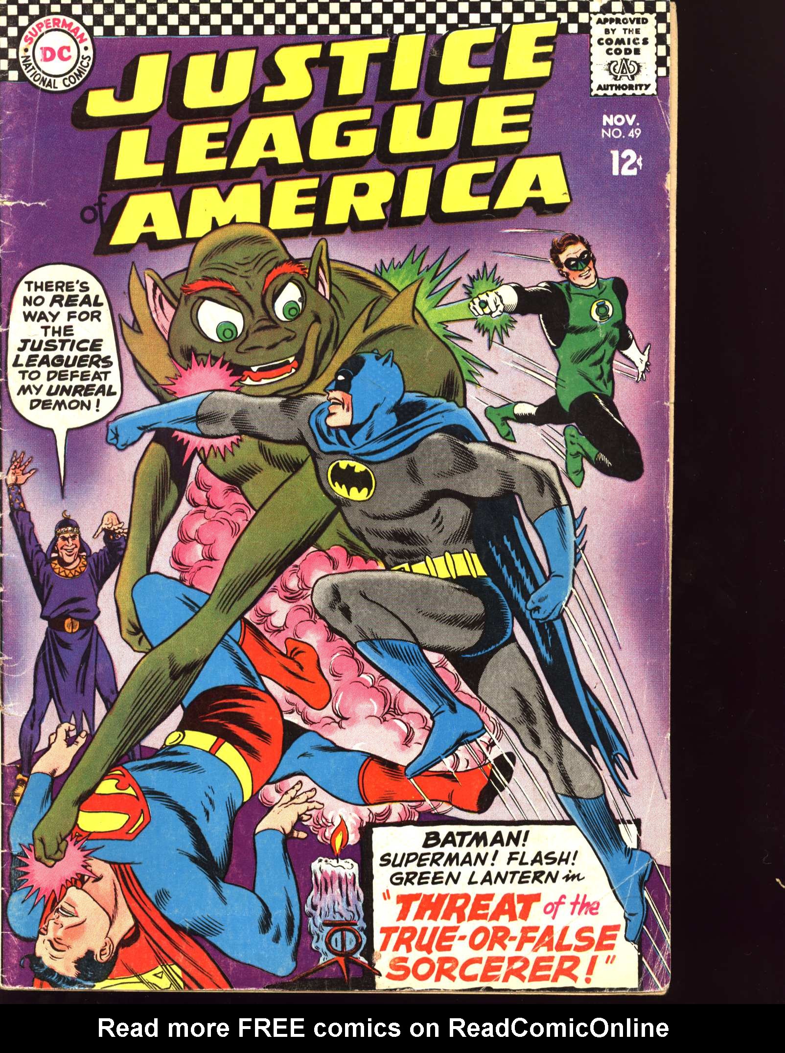 Read online Justice League of America (1960) comic - Issue #49
