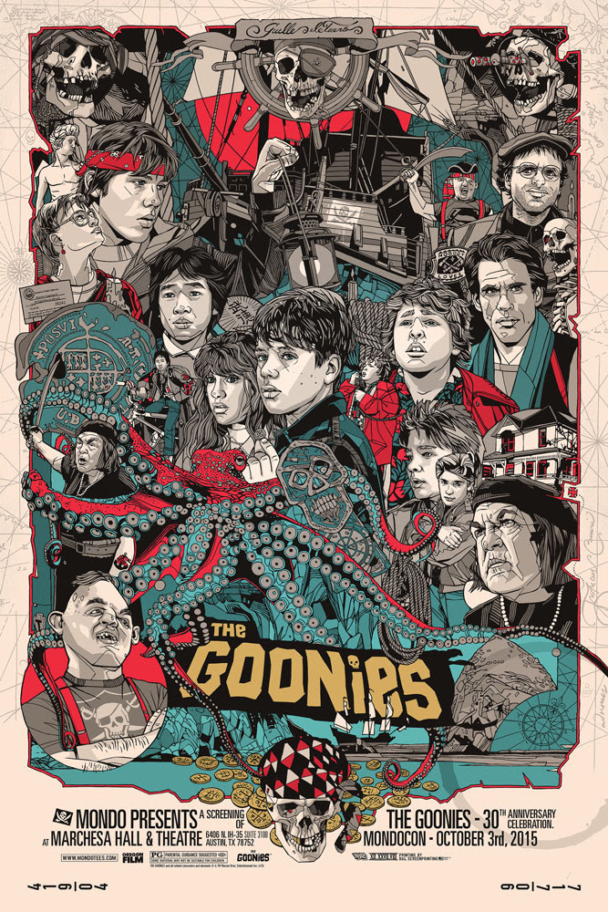 INSIDE THE ROCK POSTER FRAME BLOG: Tyler Stout Goonies & Ken Taylor ...