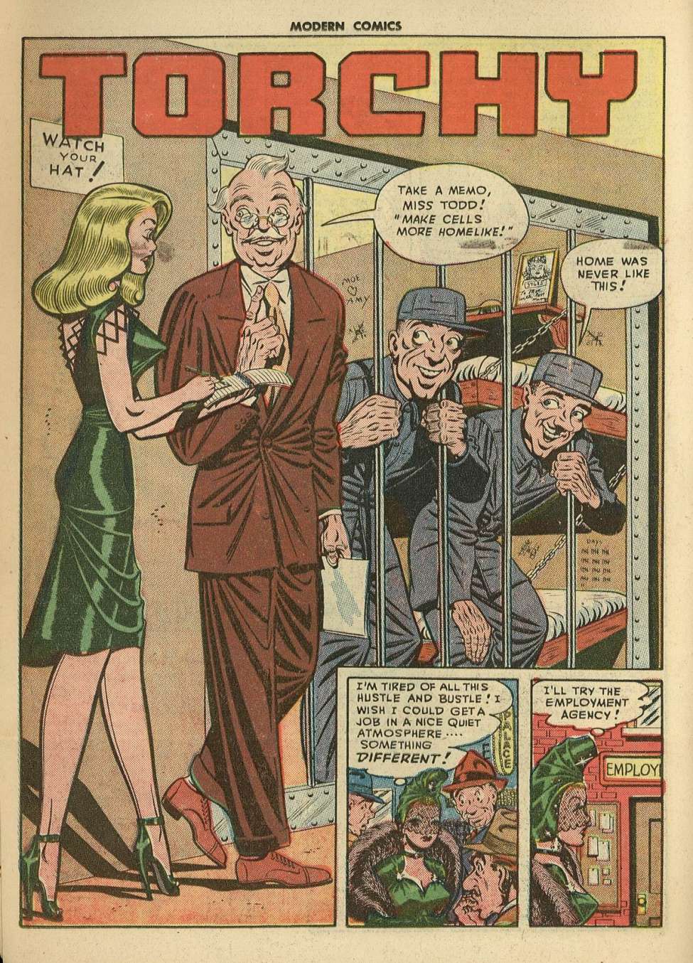 Ominous Octopus Omnibus: Torchy - MODERN COMICS #69