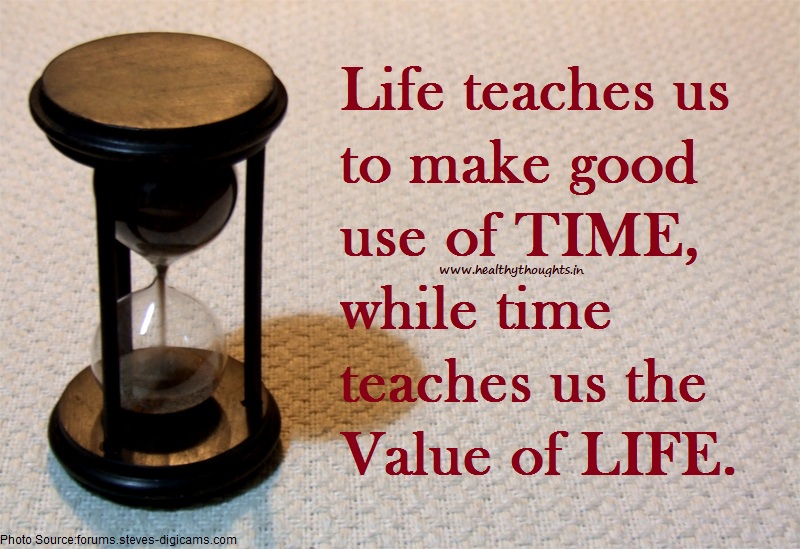 SeniorsAloud: CHERISH LIFE, VALUE TIME - LESSONS FROM THE WISE