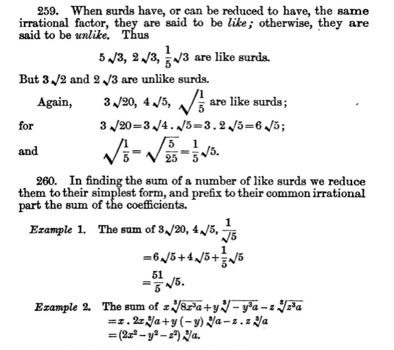 A Expect Dorsum At Surds - Mathematics basics