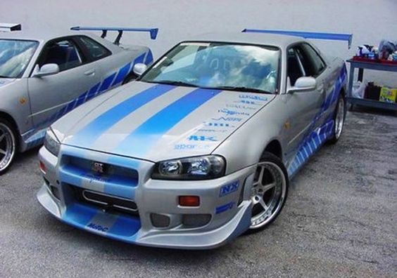 Fast And Furious World El Nissan Skyline Gt R34 De Brian En 2 Fast 2 Furious