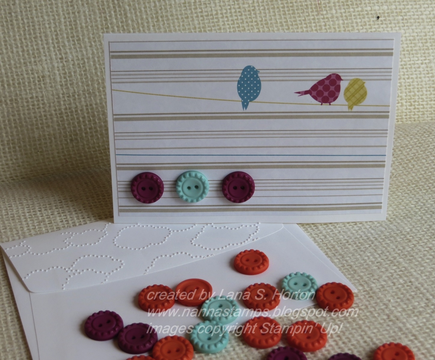 Stamping with Nanna: A Cute Little Card