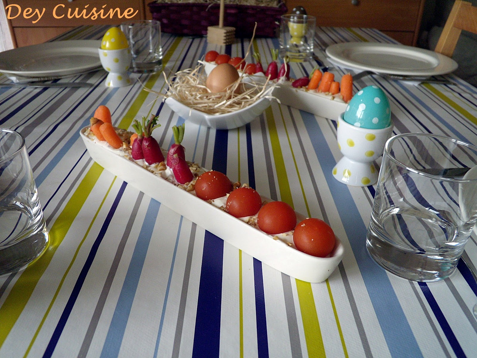 Dey cuisine: Pâques au déjeuner - L'apéritif