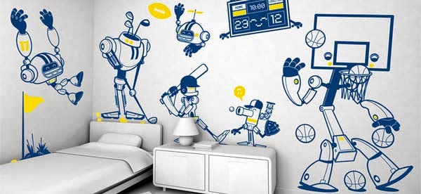 40 Wall Art Stickers to Awaken Your Creative Spirit - Jayce-o-Yesta