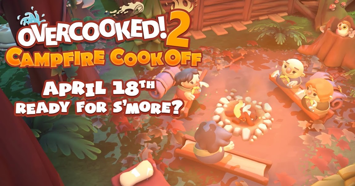 Overcooked 2 (Switch): já está disponível o DLC Campfire Cook Off ...