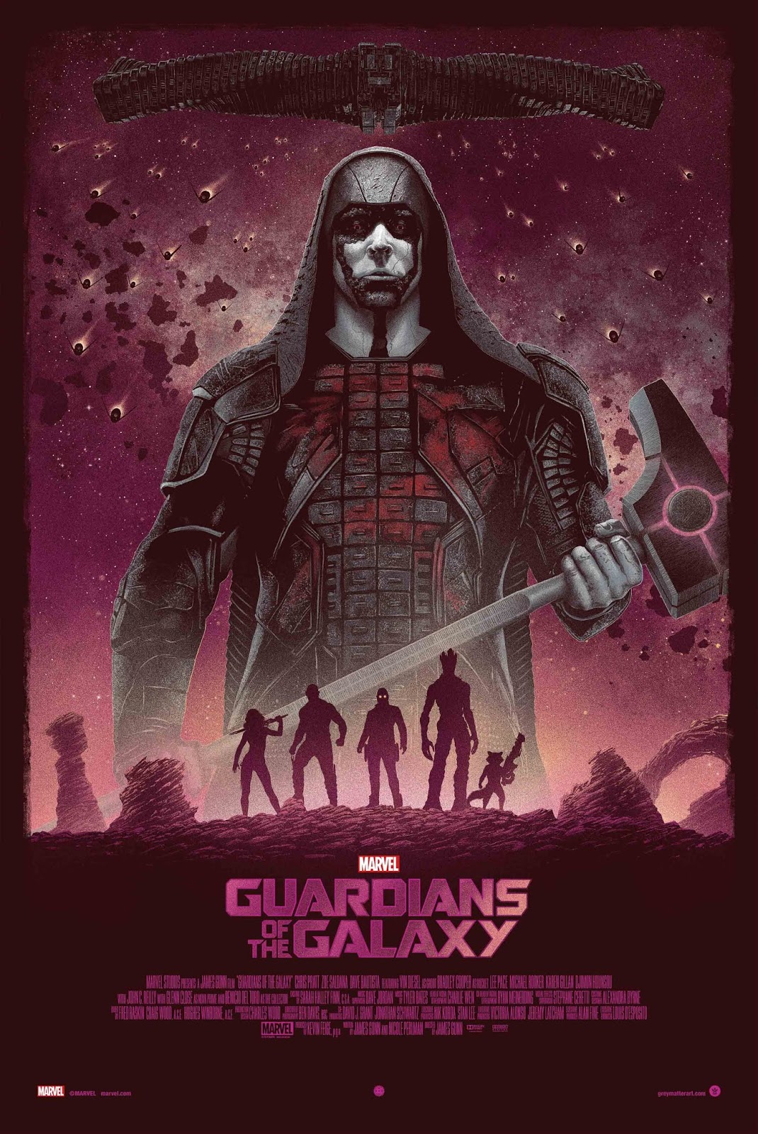 Ronan Guardians Of The Galaxy Poster