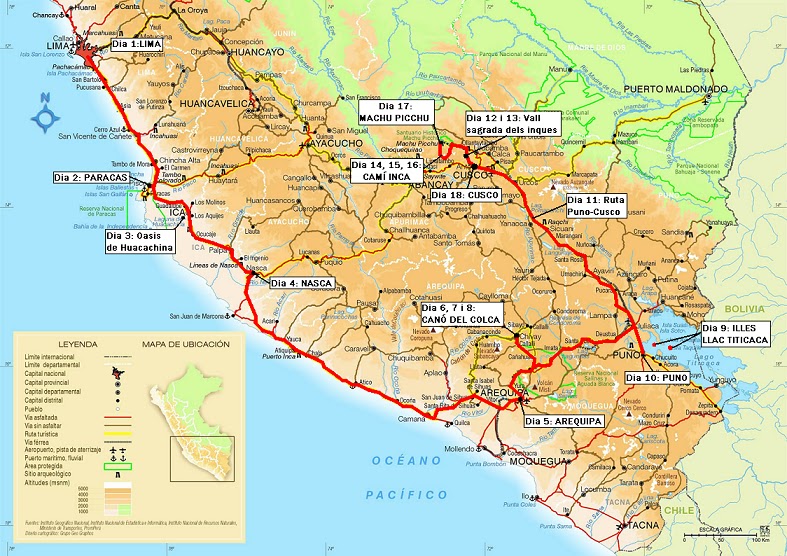 Fem les maletes: La ruta... "El camino del Gringo"