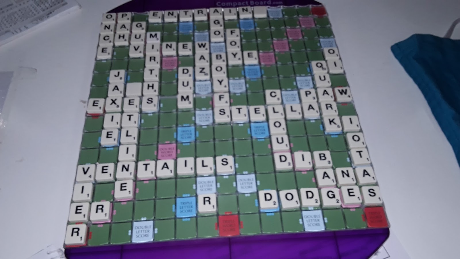 Capgemini International Scrabble Tournament 2017 - Day 3 - Scrabbling Away