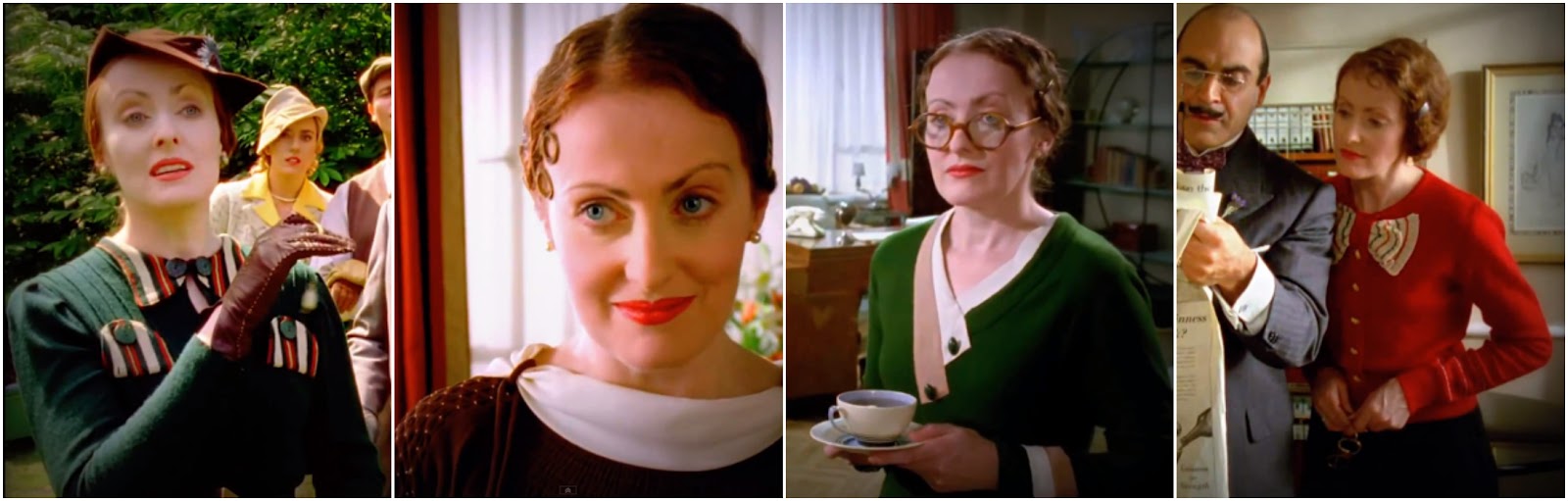 Mode de Lis: Film Fashions · Poirot's Miss Lemon