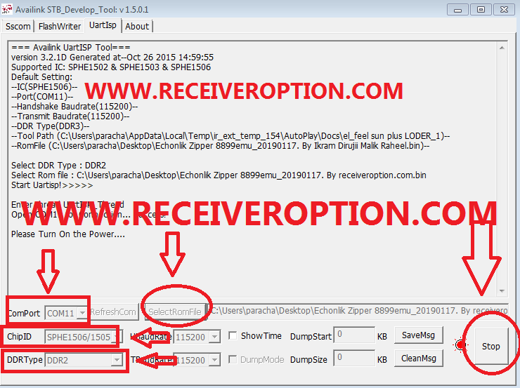 ECHOLINK 880D+ HD RECEIVER POWERVU KEY NEW SOFTWARE BY SUNPLUS LOADER ...