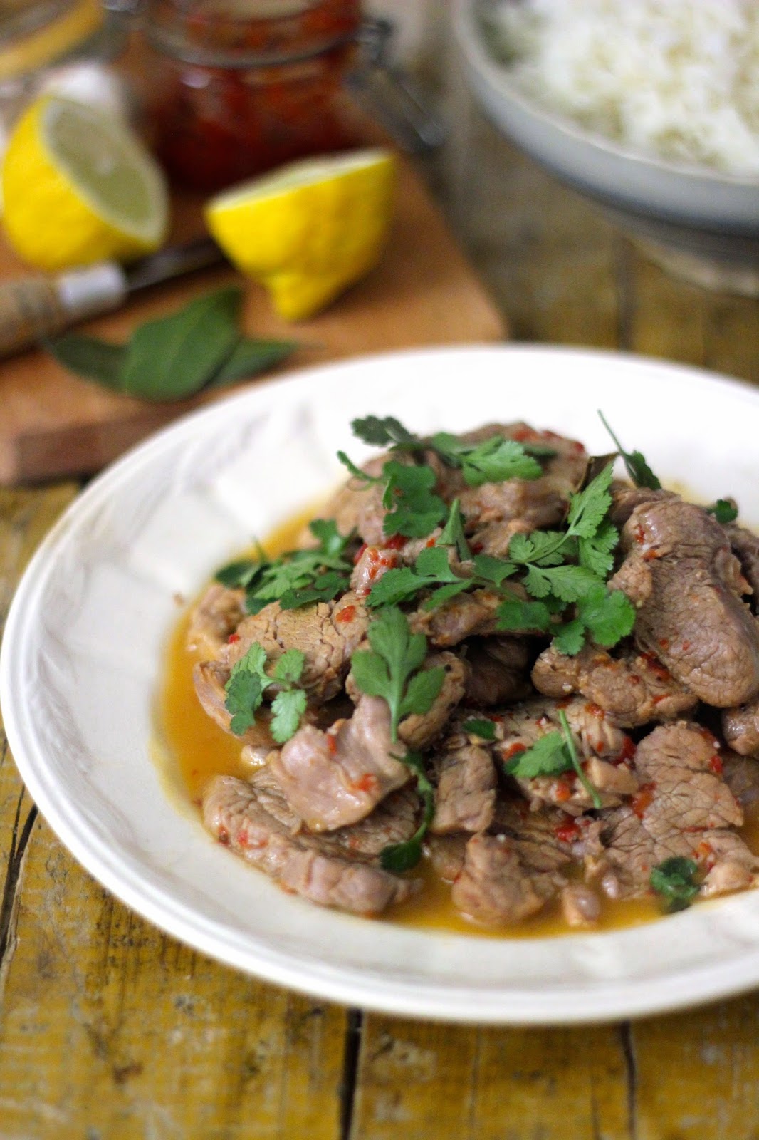 As Minhas Receitas: Lombinho de Porco no Tacho à Portuguesa
