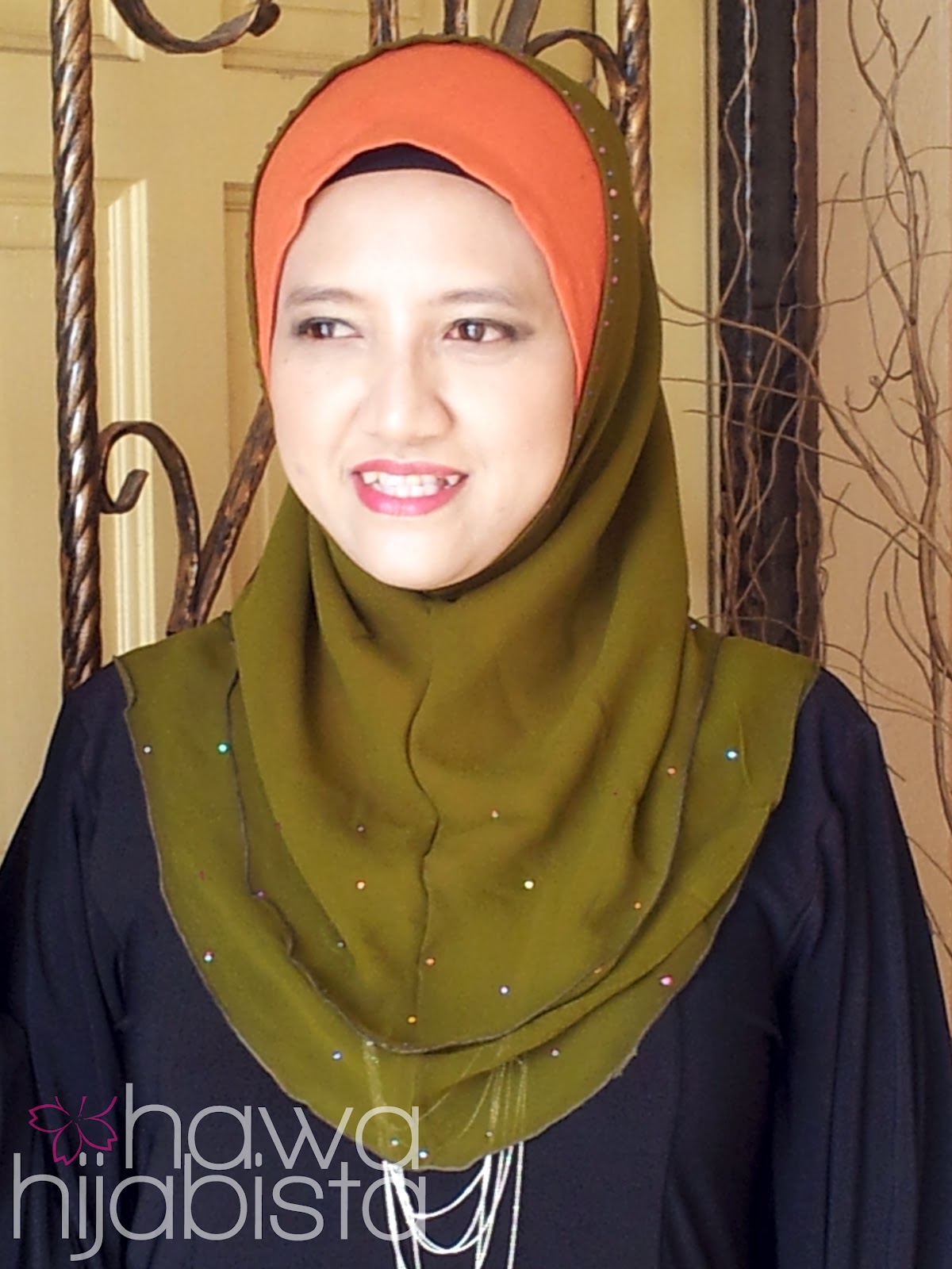009: CHIFFON SYRIA 2 LAYERS STONE - (Refa) | :: HAWA HIJABISTA ...