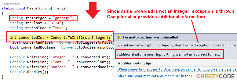Implicit And Explicit Conversions In C