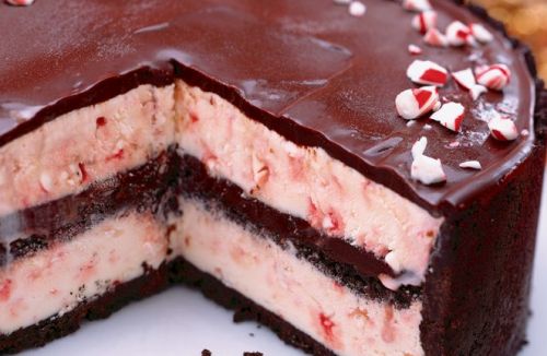 31-Peppermint Ice Cream Cake - Home For The Holidaze