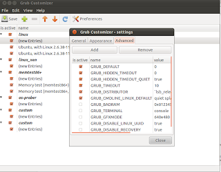 Graphical grub2 Configuration Manager - Grub Customizer | Linux Blog