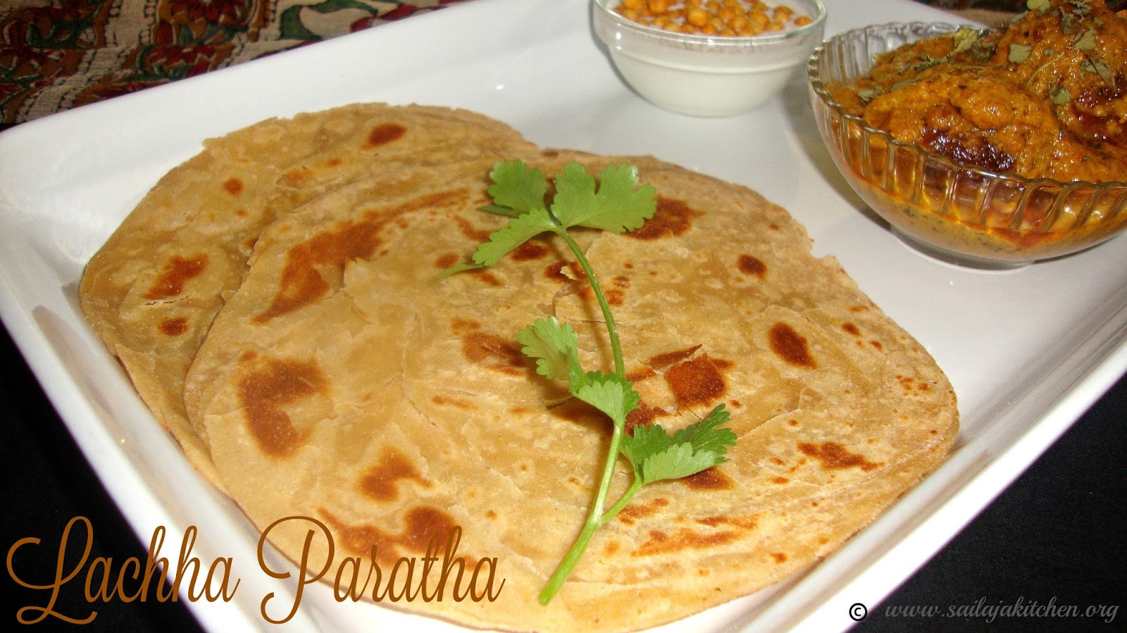 Sailaja Kitchen...A site for all food lovers!: Lachha Paratha Recipe ...