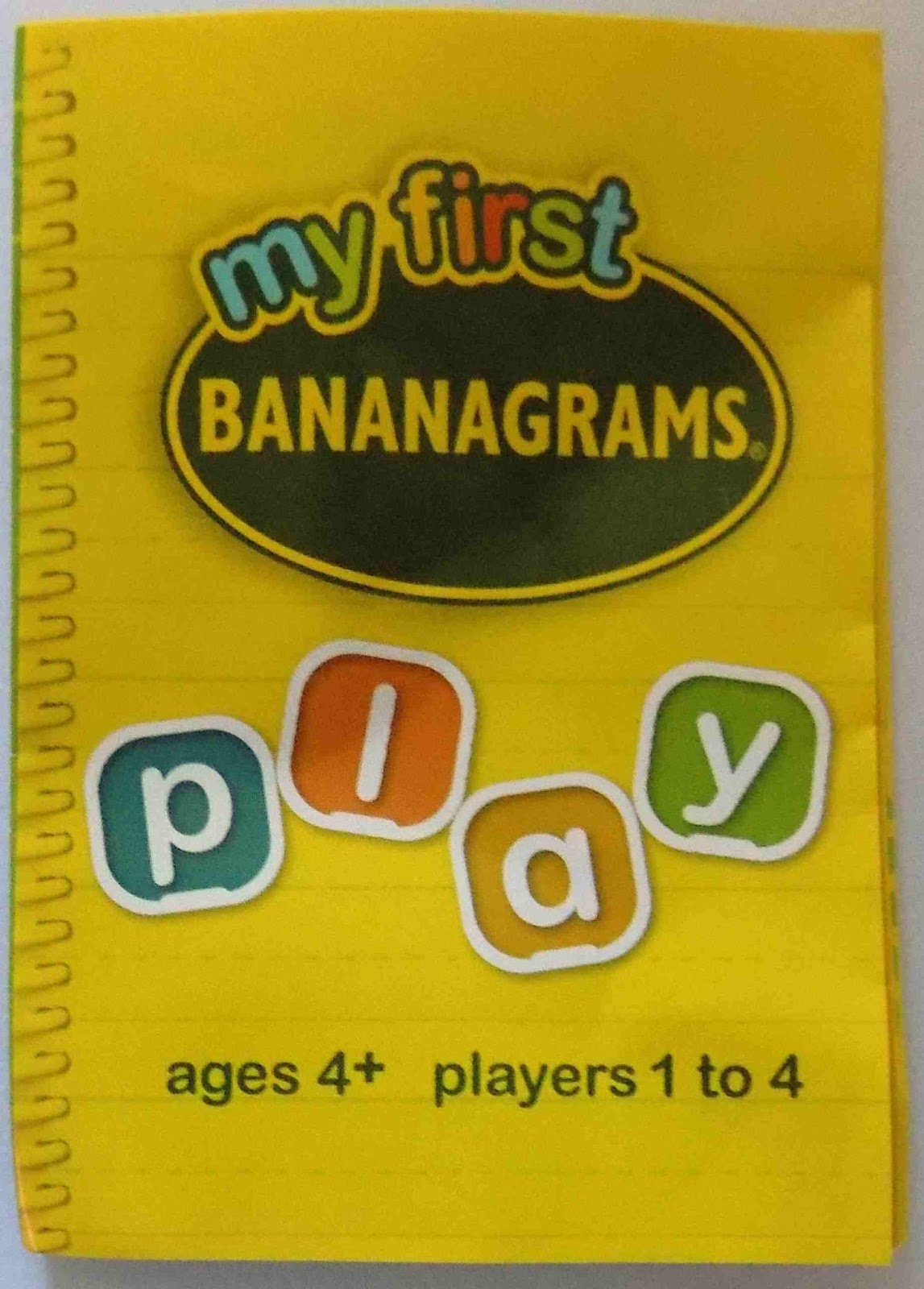 Madhouse Family Reviews: My First Bananagrams review