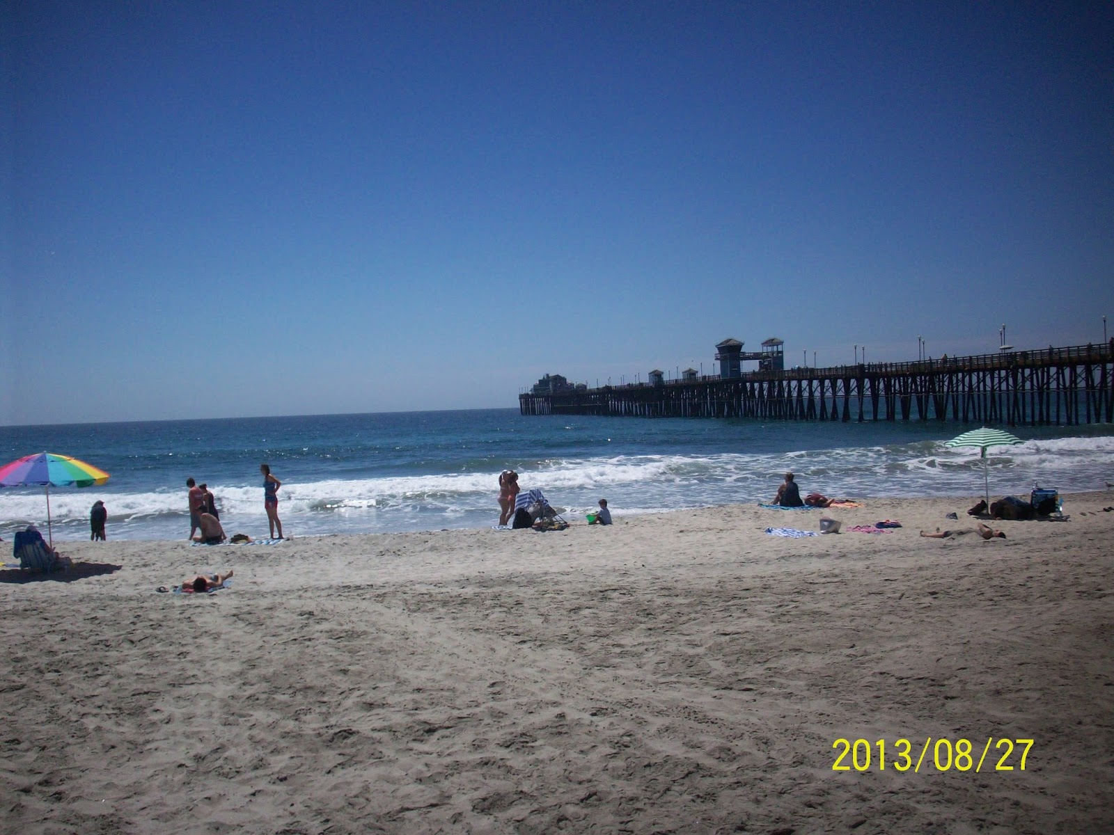 Lone Ocean Swimmer, Oceanside, CA: 2013
