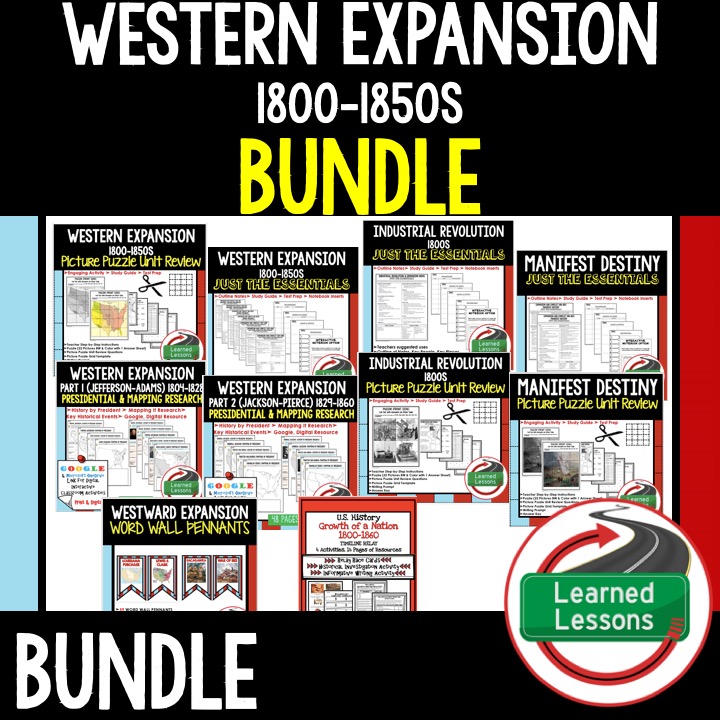 AMERICAN HISTORY COLONIALISM TO RECONSTRUCTION GROWING MEGA BUNDLE ...