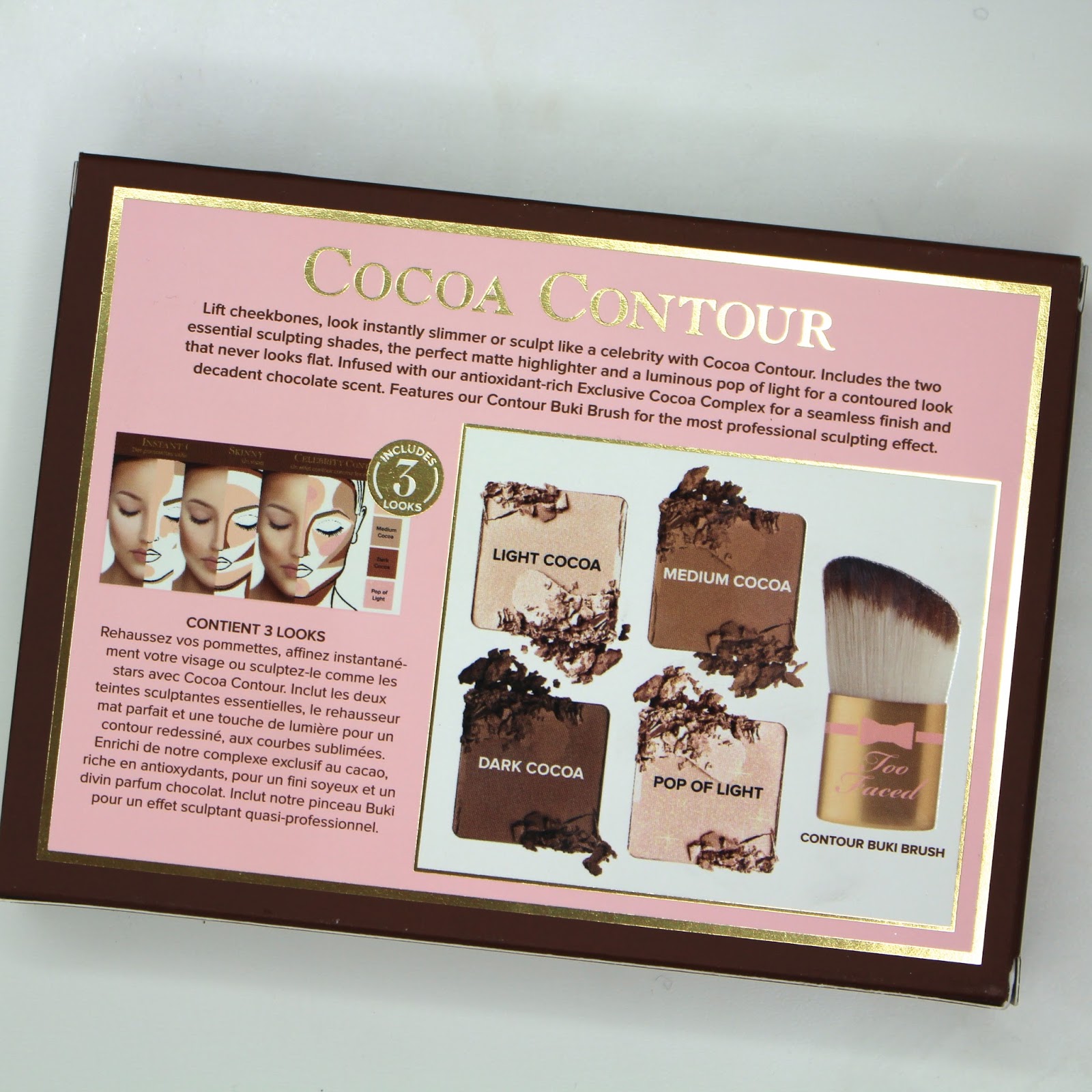 Review, Swatches, & Comparison: Too Faced Cocoa Contour Face Contouring ...