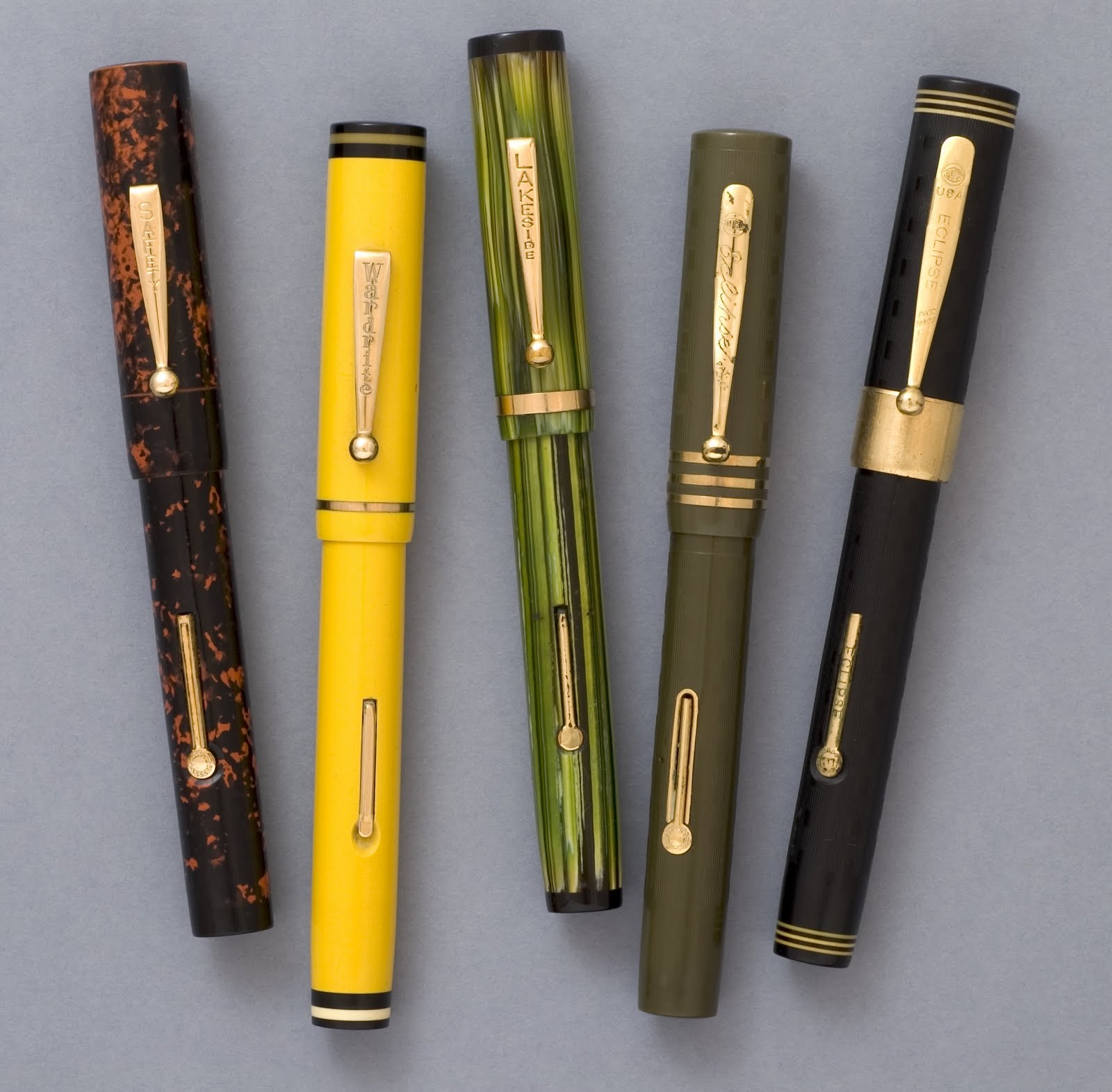 old fountain pens just for fun: THE ECLIPSE PENS , Beginning a long ...